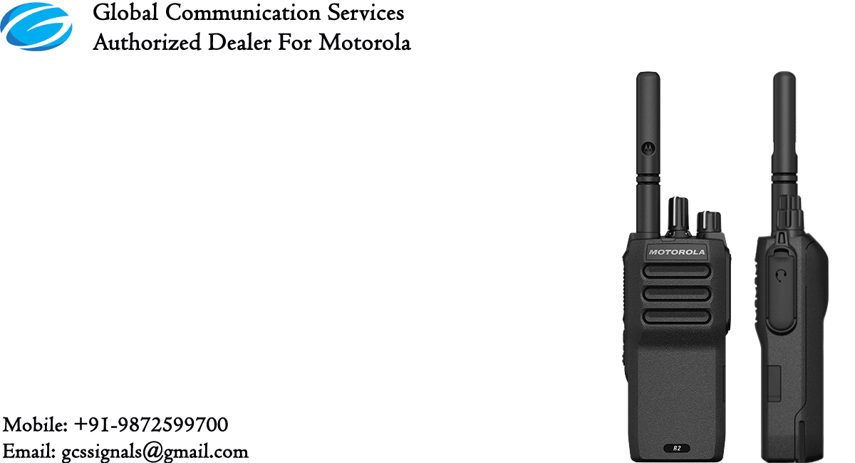 Mototrbo R2: Motorola Two Way Radio Range, Price, Specifications