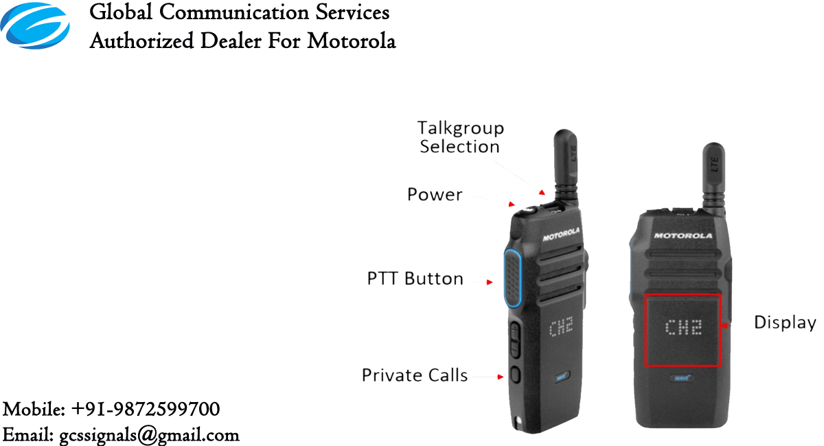 Motorola TLK 100: Range, Price, Buy